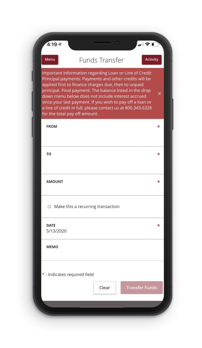 How To Setup External Transfers Within Online Banking